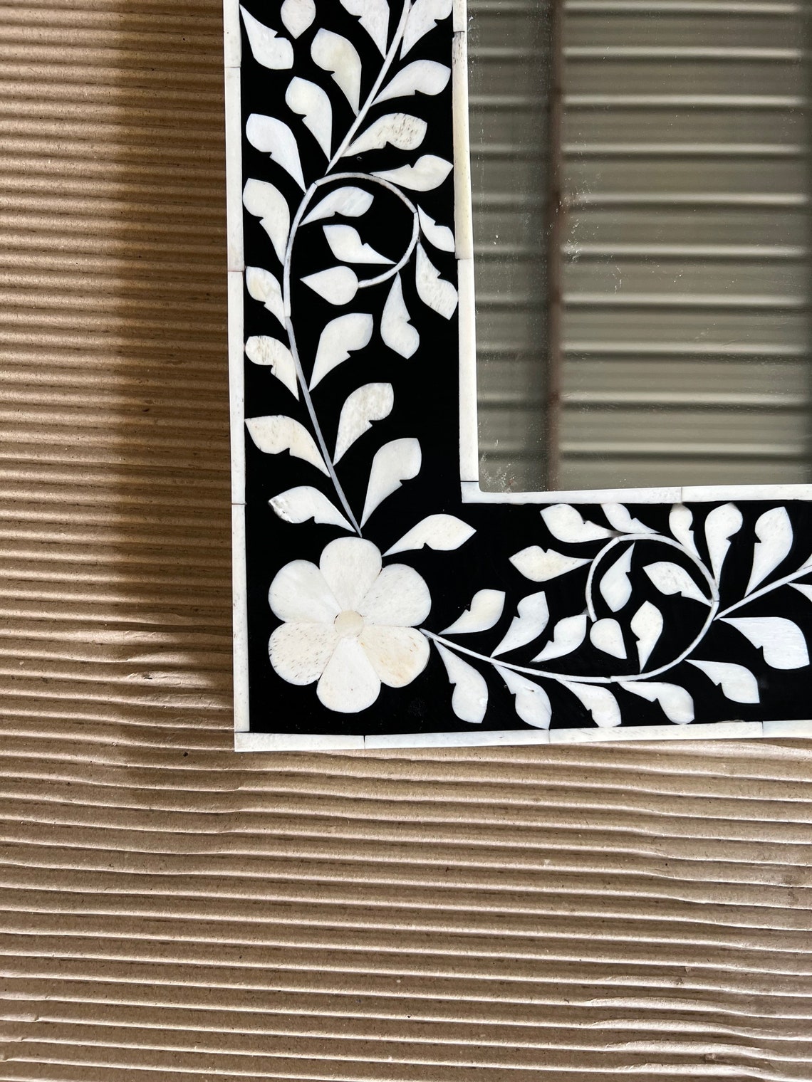 Bone Inlay Mirror Frame Handmade Mirror Bone Inlay Mirror - Etsy