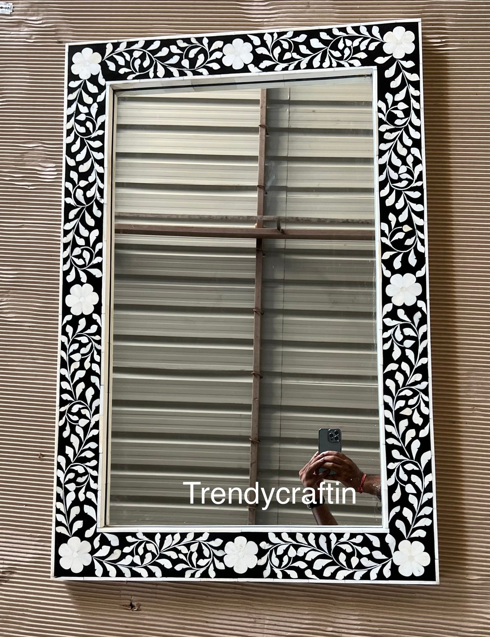 Bone Inlay Mirror Frame Handmade Mirror Bone Inlay Mirror - Etsy