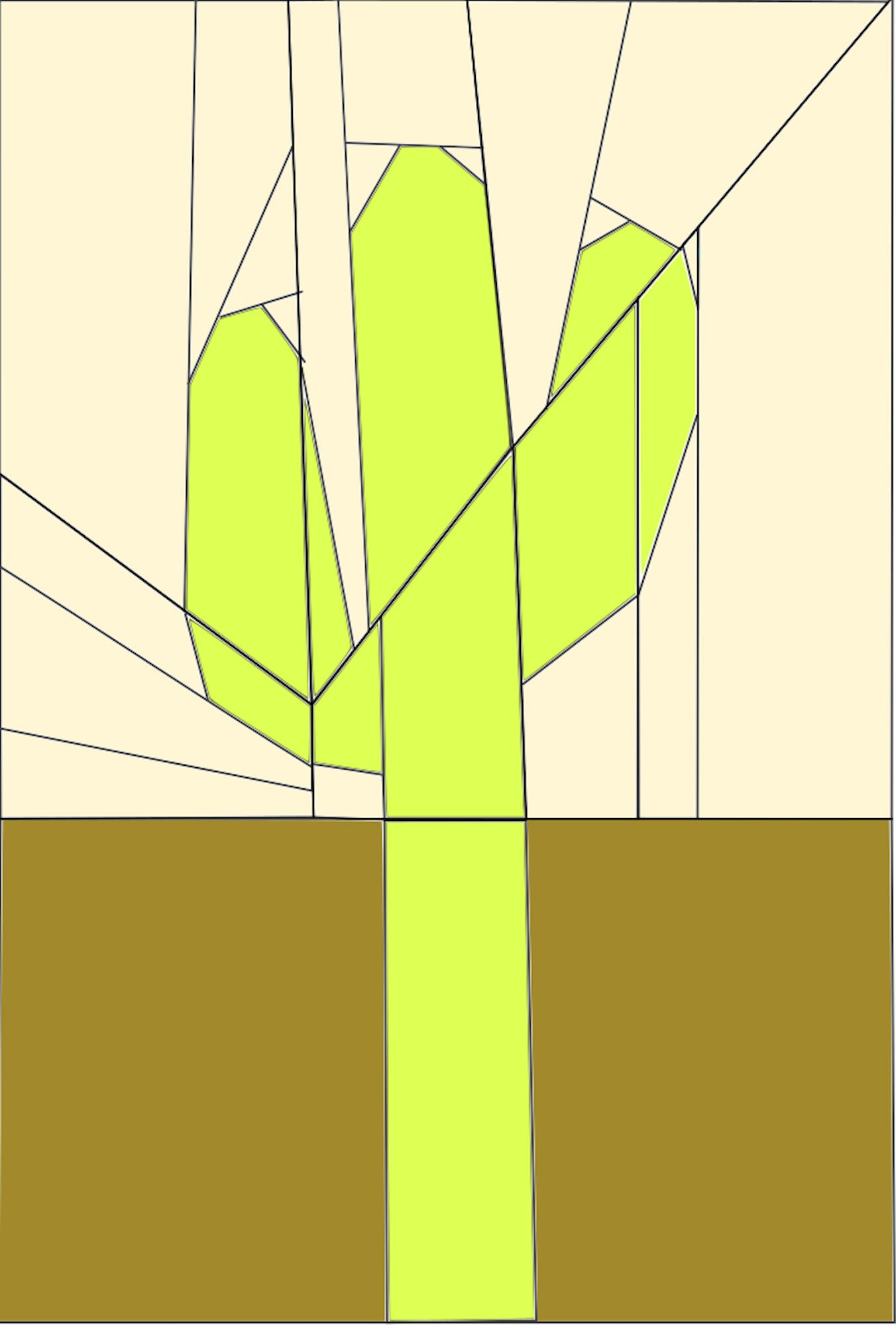 Cactus Paper Piecing Pattern - Etsy