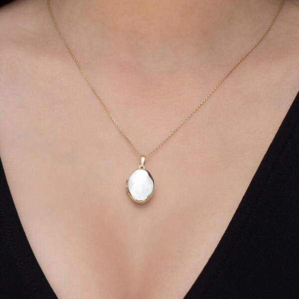 Oval Locket Pendant - Etsy