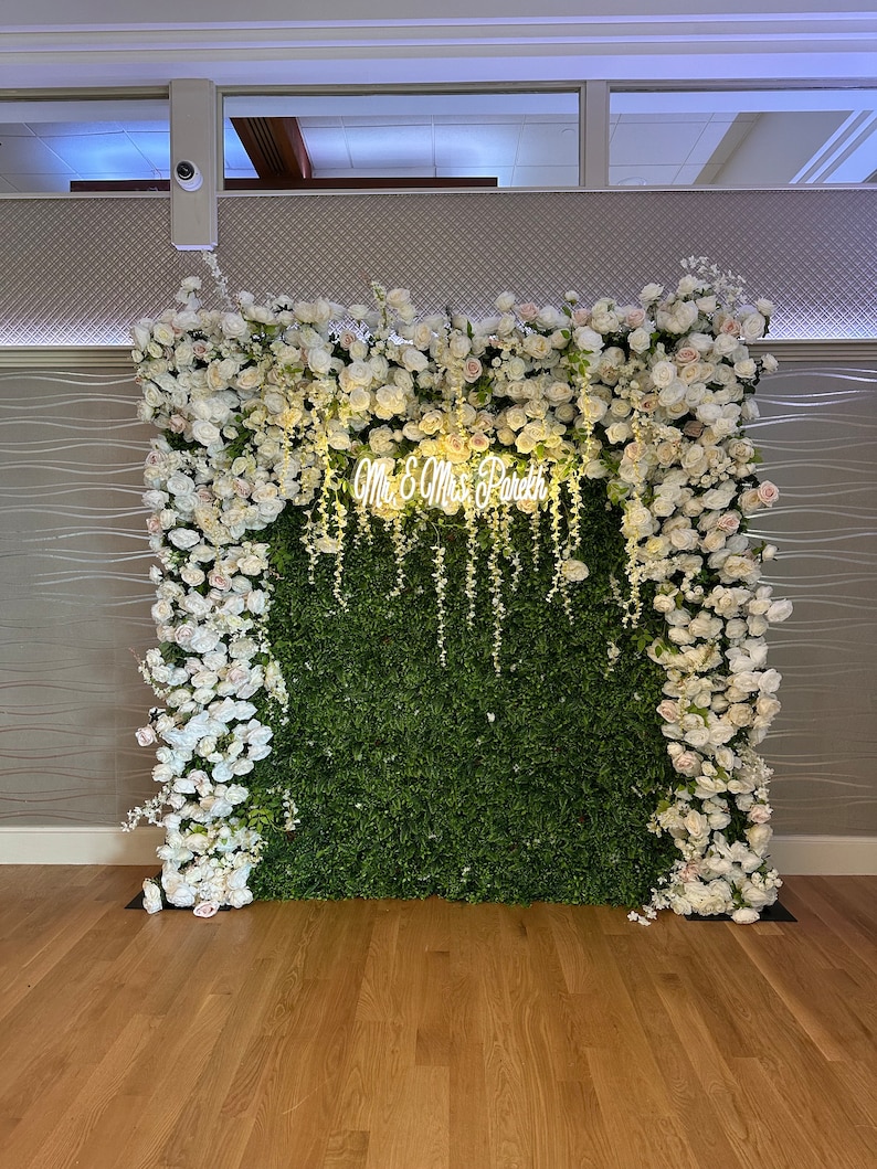 RENTAL ONLY nyc/long Island 3D Flower Wall Rental for Weddings ...