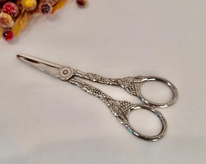 Edwardian Grape Scissors / Grape Scissors / Fine Dining / Downton Abbey ...