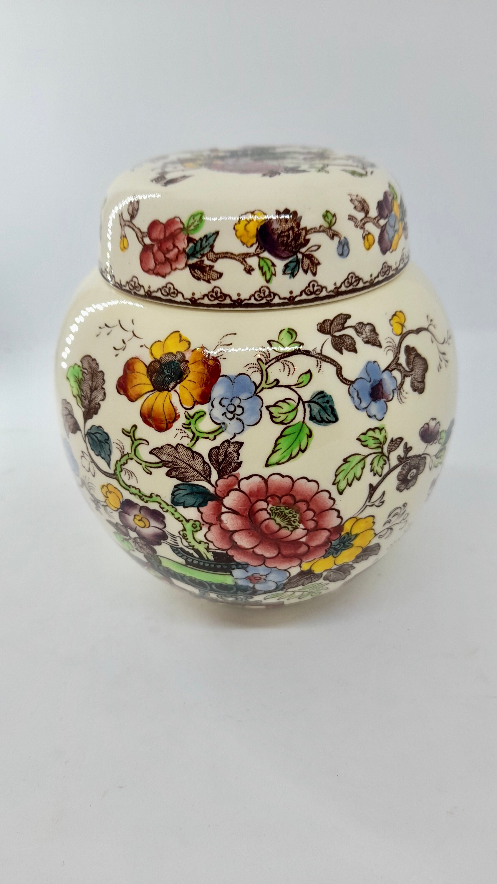 Ginger Jar / Mason's Ginger Jar / Vintage Ginger Jar / Ginger Jars for ...