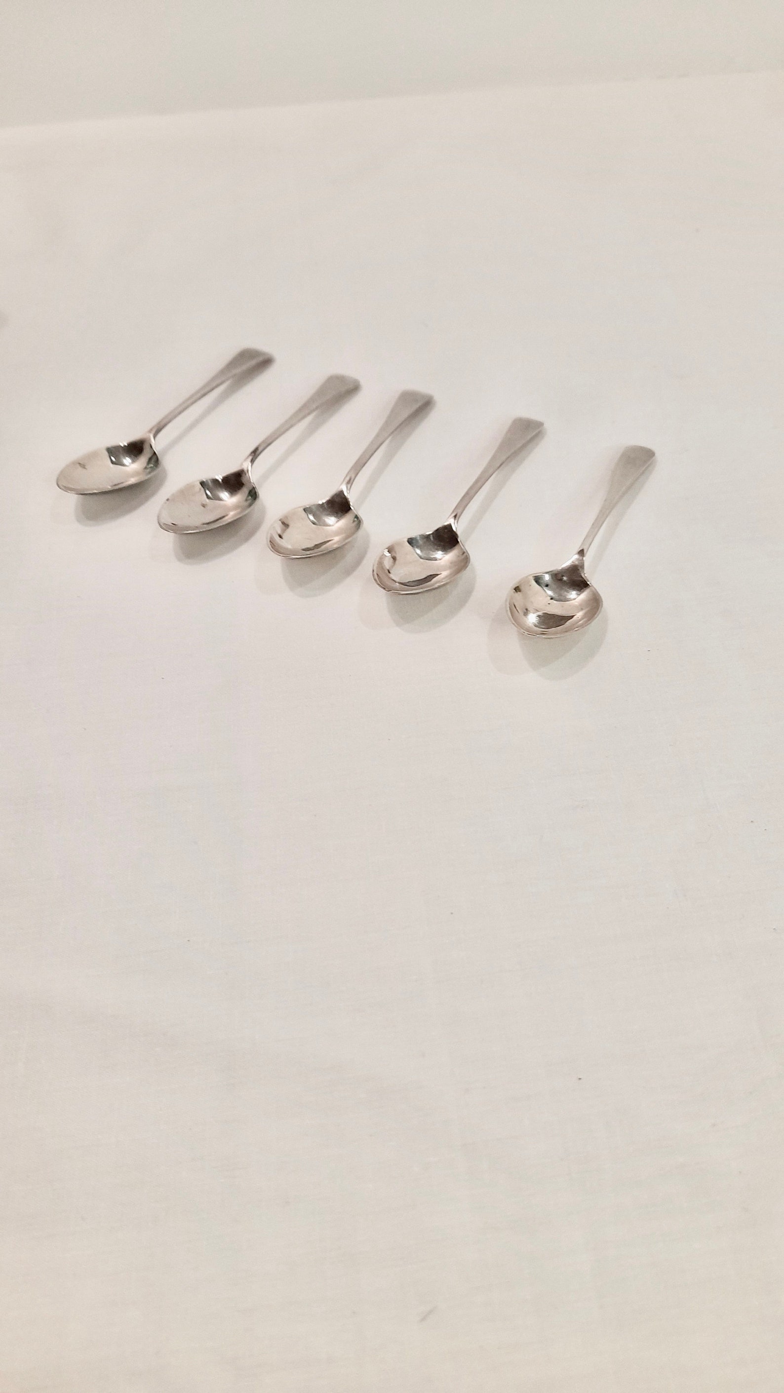 Silver Plate Teaspoons / Edwardian Teaspoons / Teaspoons / Fine Dining ...