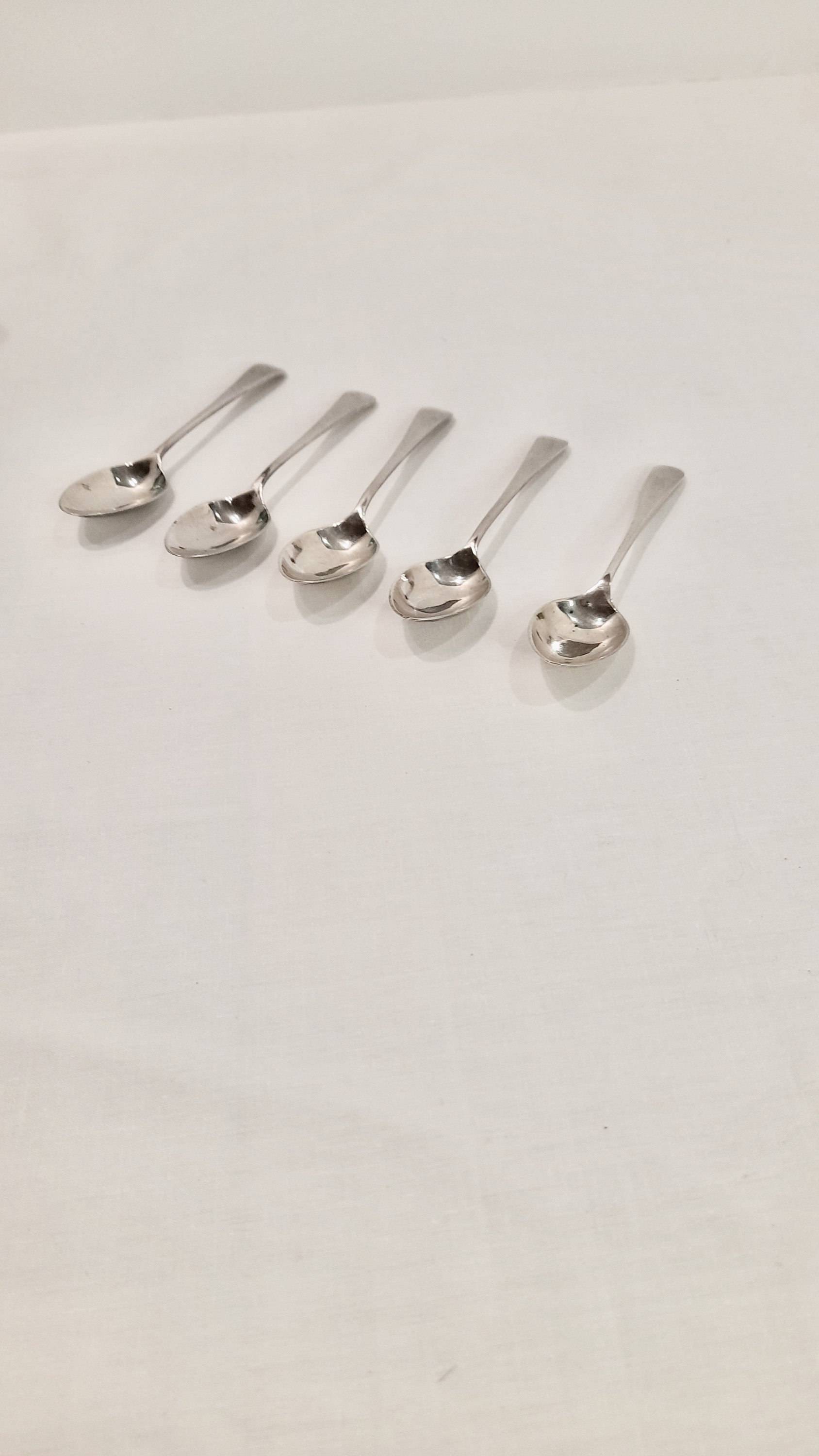 Silver Plate Teaspoons / Edwardian Teaspoons / Teaspoons / Fine Dining ...