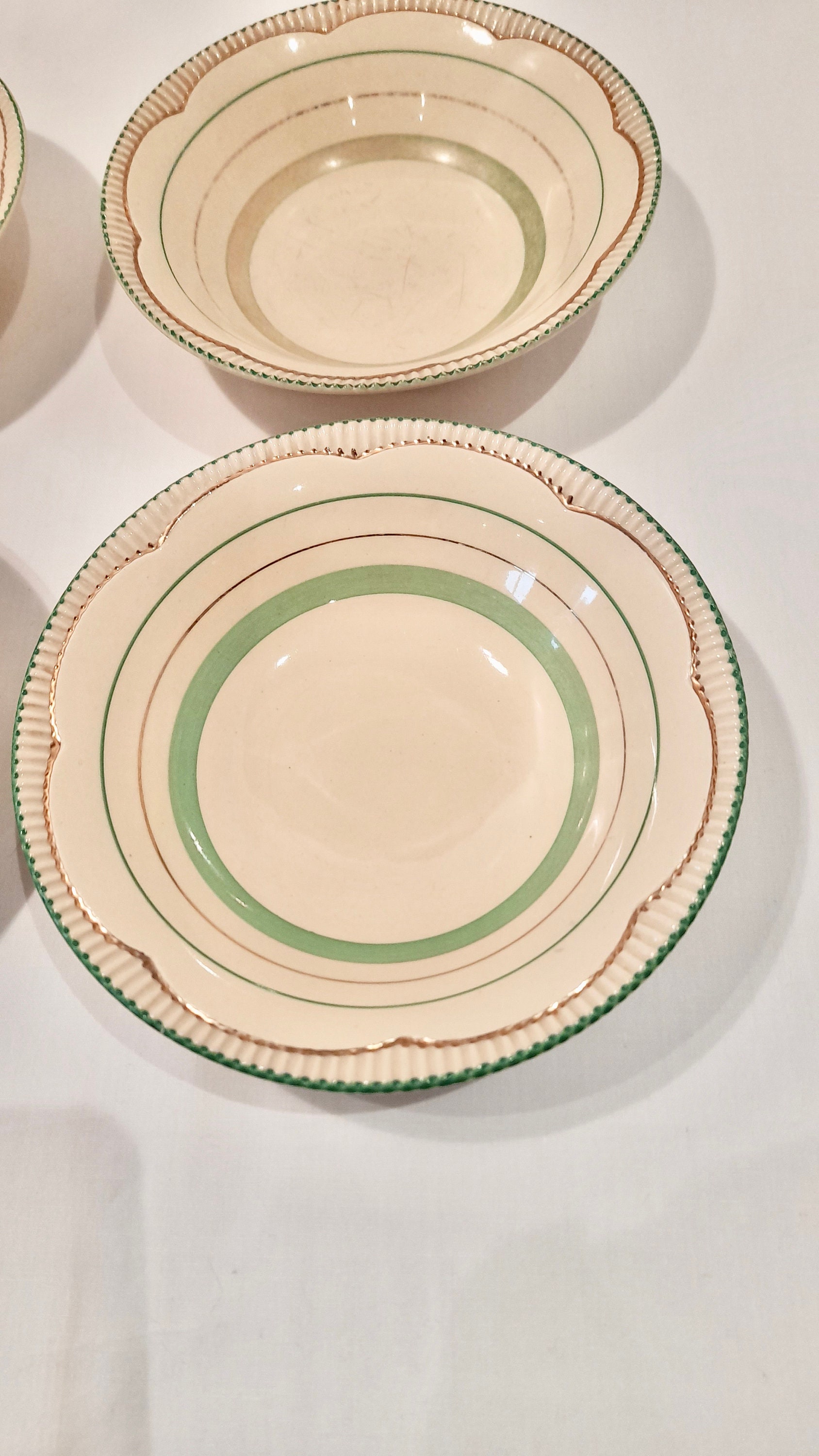 Clarice Cliff Pottery / Clarice Cliff Dessert Bowls / Clarice Cliff ...
