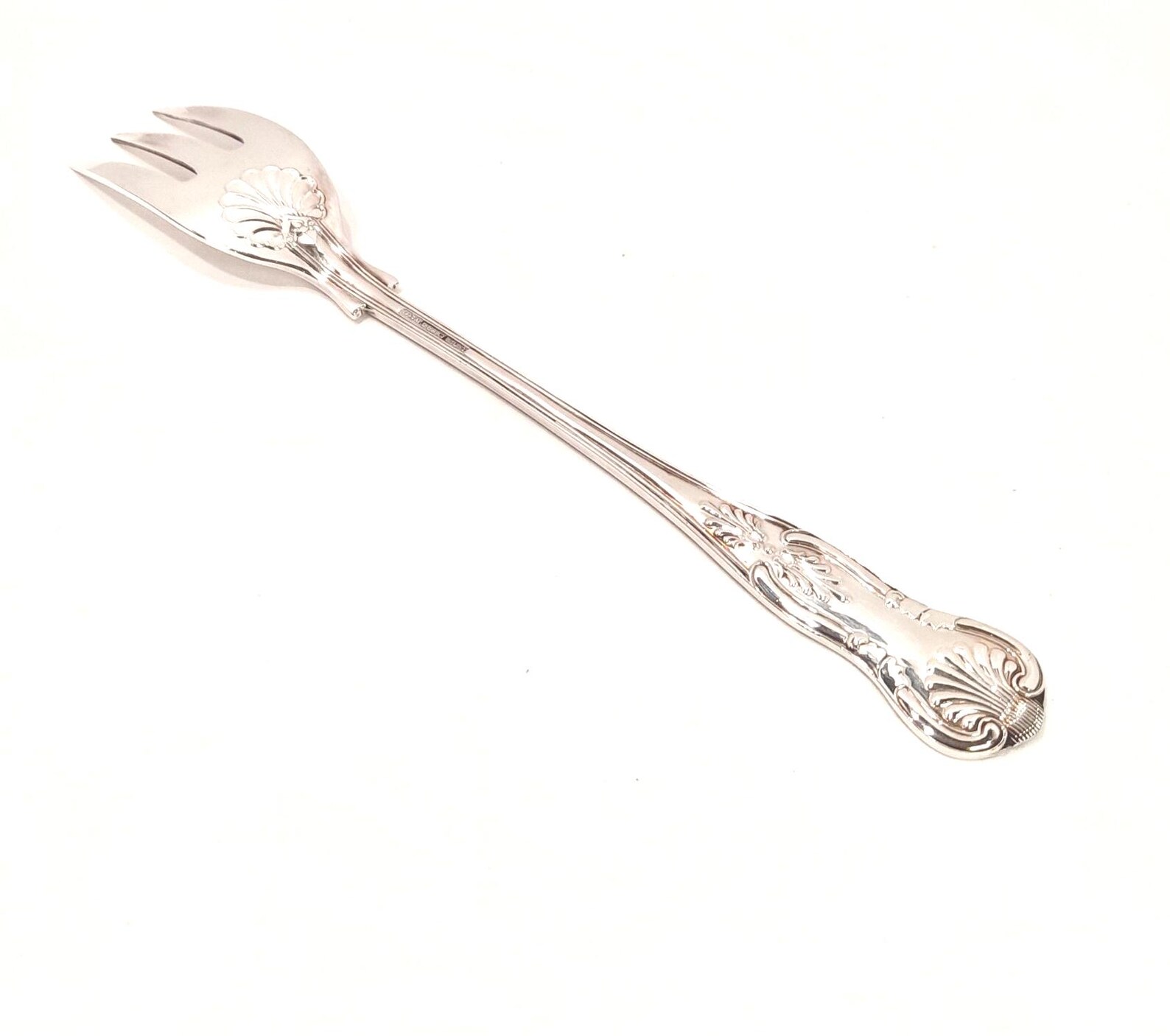 Large Silver Plate Meat Fork / Meat Forks / Serving Meat Forks / Large ...