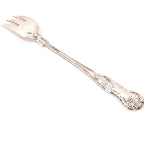 Large Silver Plate Meat Fork / Meat Forks / Serving Meat Forks / Large ...