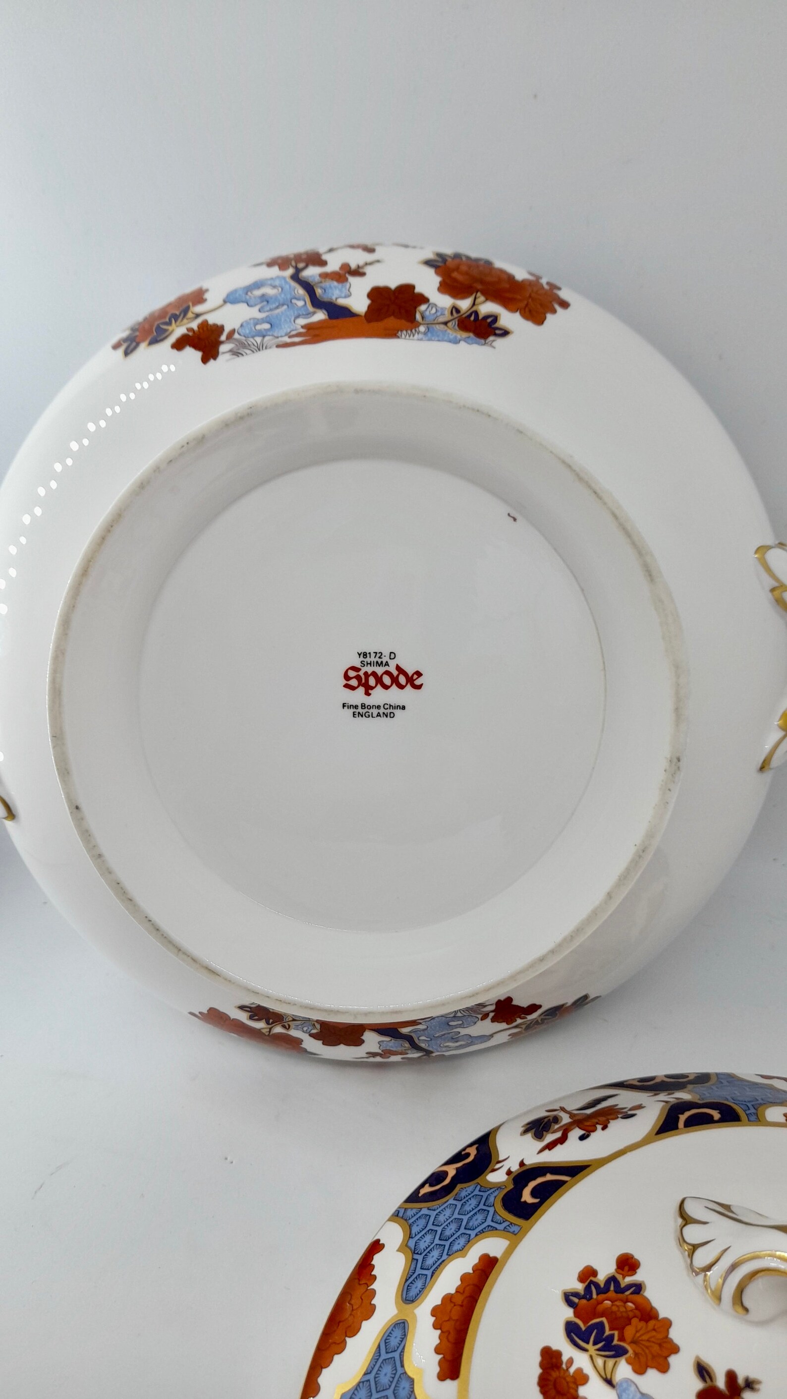 Spode Shima Tureen / Spode Shima Soup Tureen / Spode / Spode Discontinued Patterns / Spode Shima ...