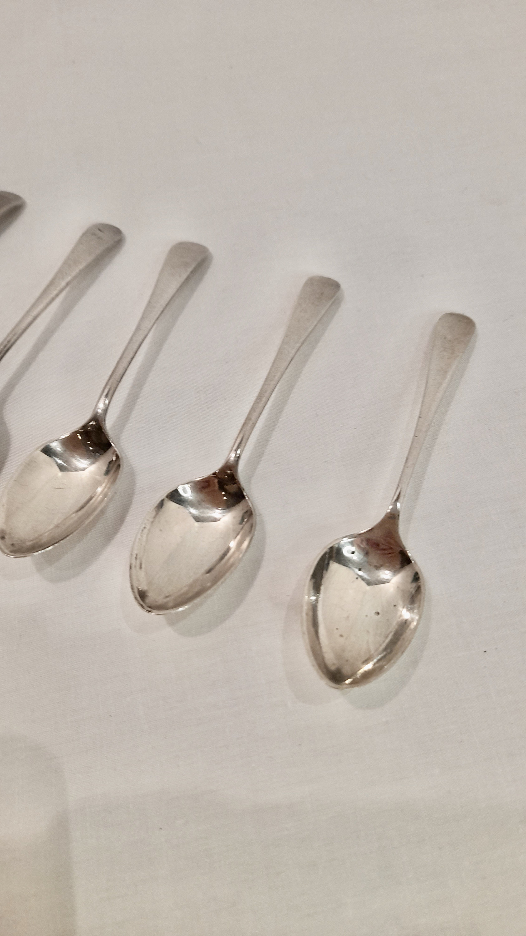 Silver Plate Teaspoons / Edwardian Teaspoons / Teaspoons / Fine Dining ...