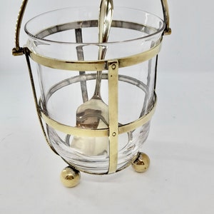 Edwardian Jam Pot / Edwardian Preserve Pot With Silver Plate Spoon ...
