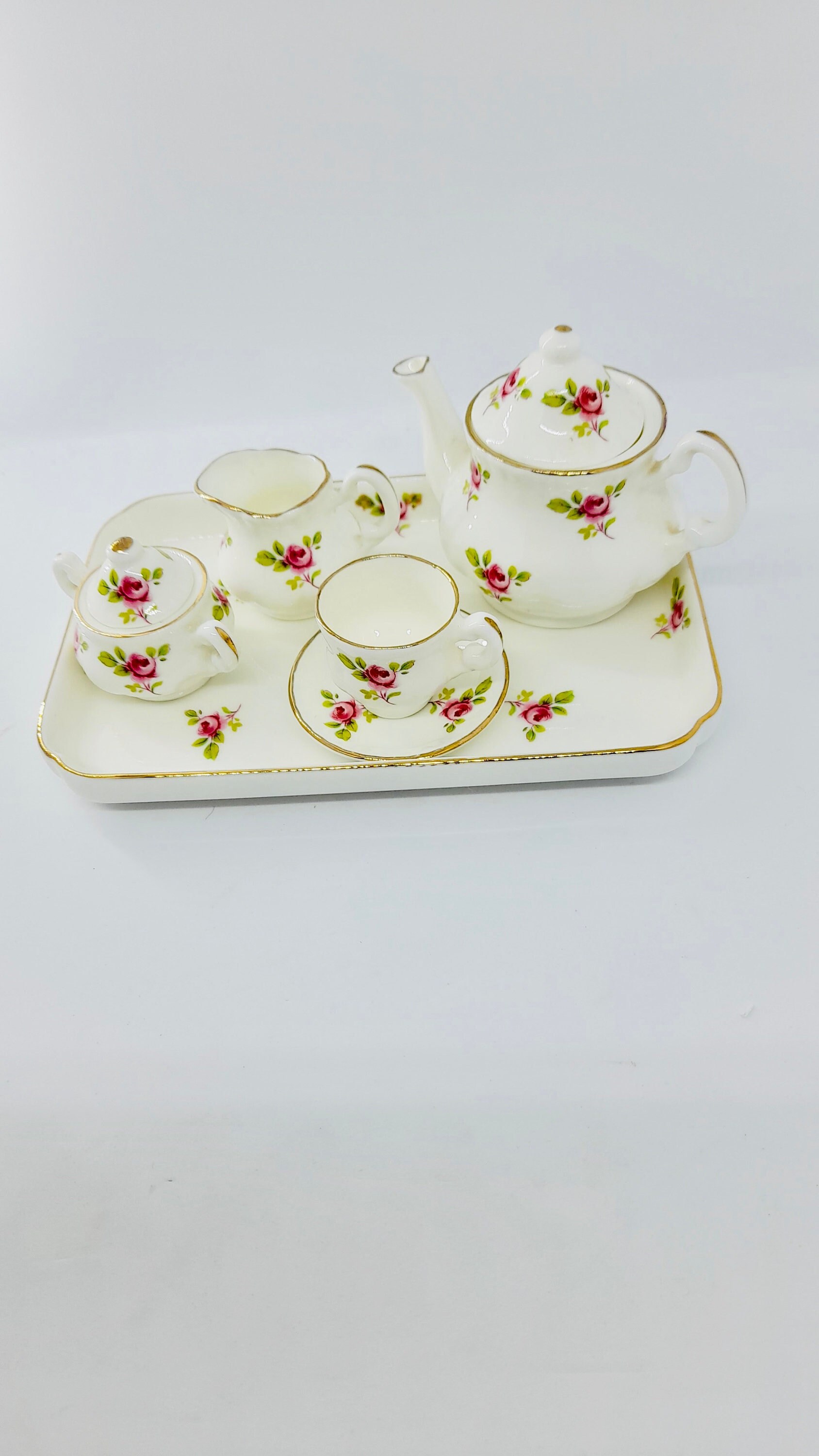 Miniature Tea Set / Miniature Tea Sets / Miniature Teapots / Miniature ...