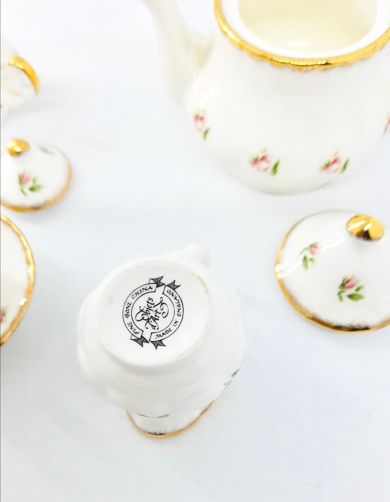 Miniature Tea Set / Miniature Tea Sets / Miniature Teapots / Miniature ...
