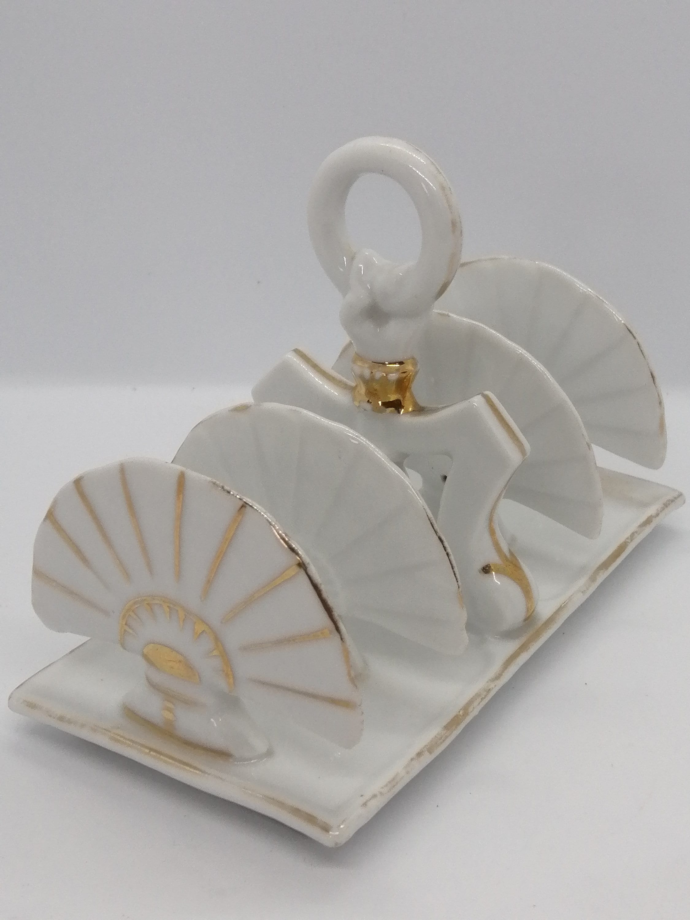 Antique Victorian Porcelain Toast Rack Stamped Geschetst C1880 ...