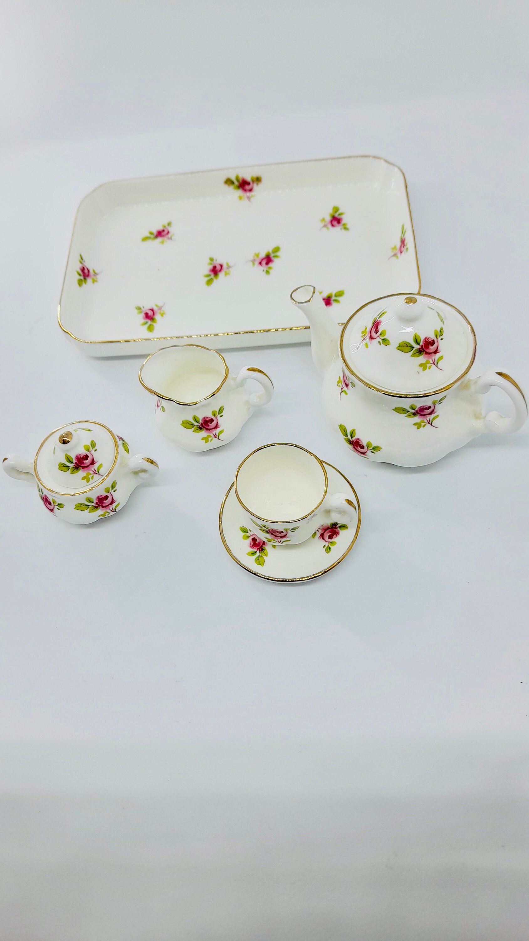 Miniature Tea Set / Miniature Tea Sets / Miniature Teapots / Miniature ...