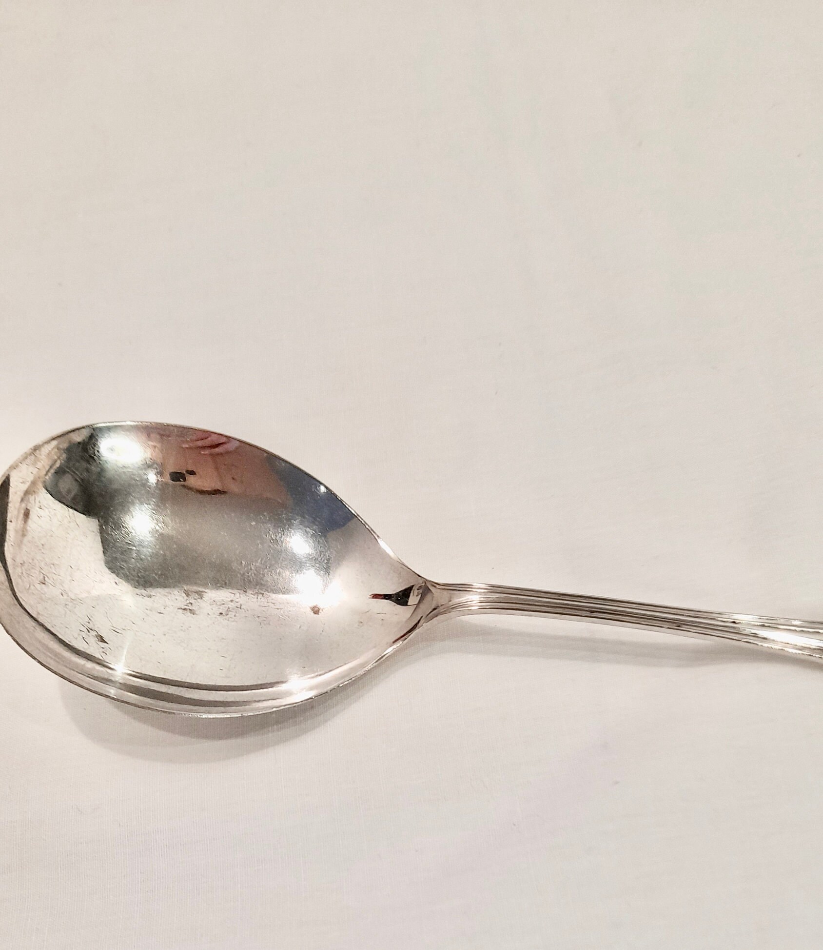 Silver Plate Serving Spoon / Celtic Knot Spoon / Serving Spoons ...