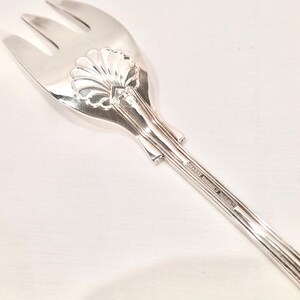Large Silver Plate Meat Fork / Meat Forks / Serving Meat Forks / Large ...