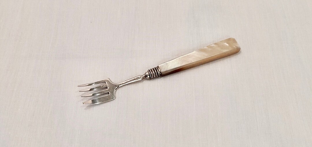 Mother of Pearl Pickle Fork / Art Deco Pickle Fork / Pickle Fork ...