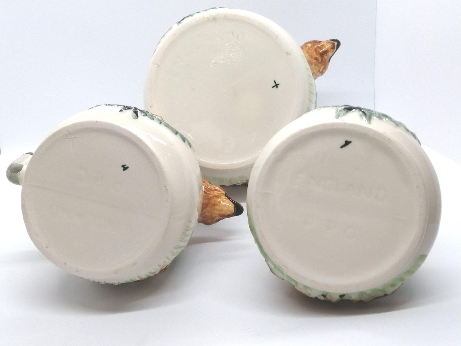 Perfect Fox Tea Set / Hunt and Fox's Head Spout Teapot / Hunt Scene ...