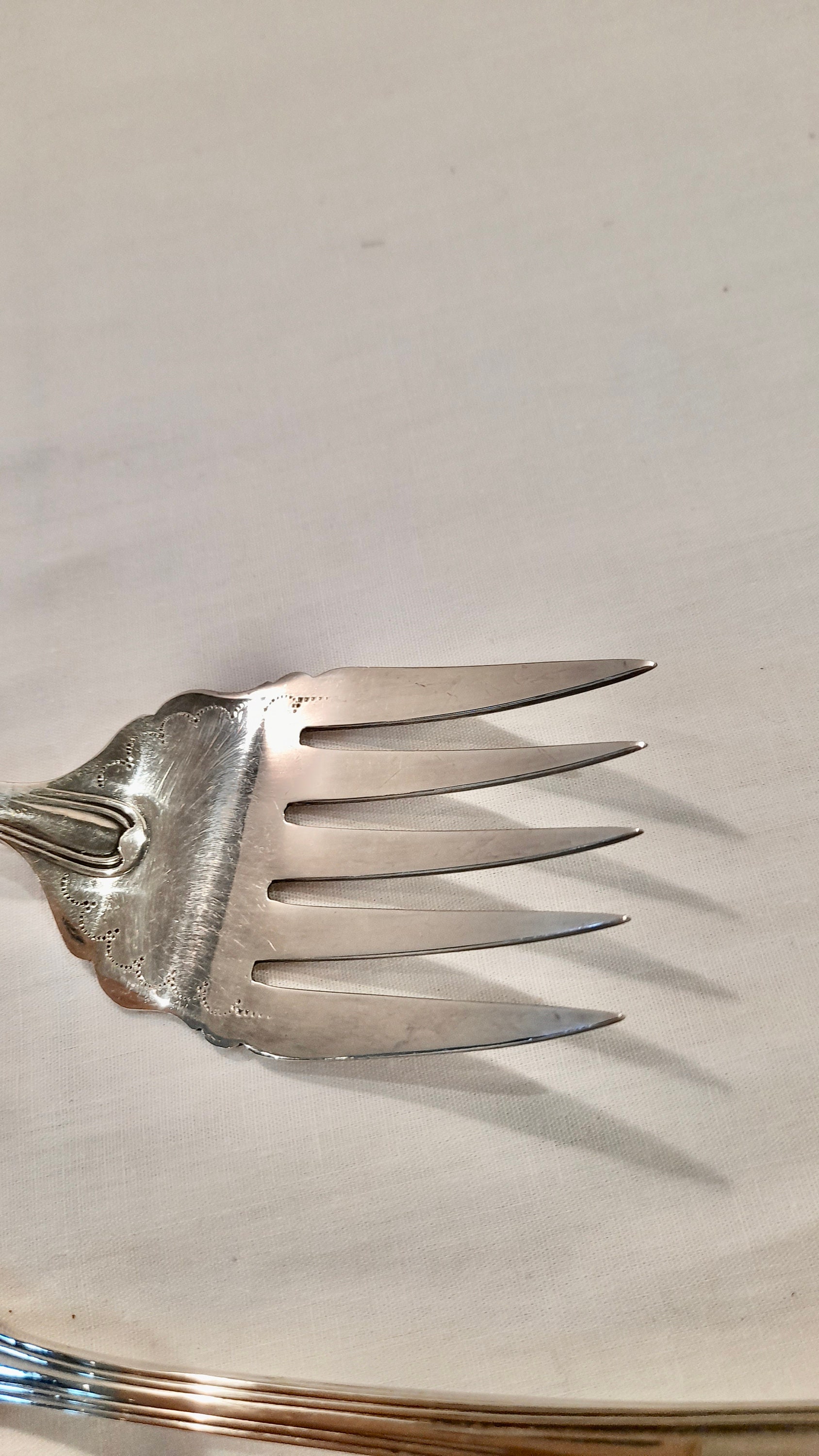 Edwardian Silver Plate Fish Set / Fish Slice / Flatware / Fine - Etsy