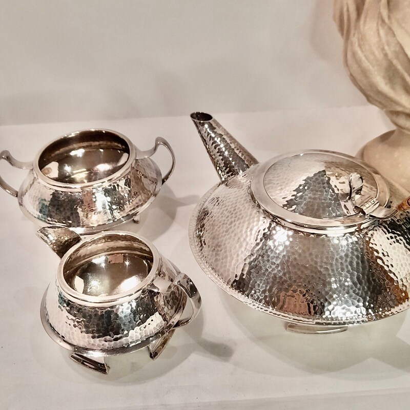 Silver Tea Set - Etsy