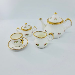 Miniature Tea Set / Miniature Tea Sets / Miniature Teapots / Miniature ...