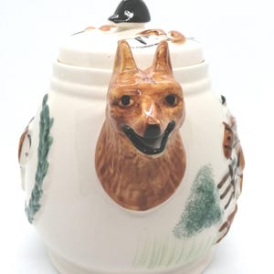 Perfect Fox Tea Set / Hunt and Fox's Head Spout Teapot / Hunt Scene ...
