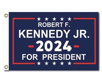 Robert F. Kennedy Jr. Flag 2024 for President Outdoor Indoor Banner ...