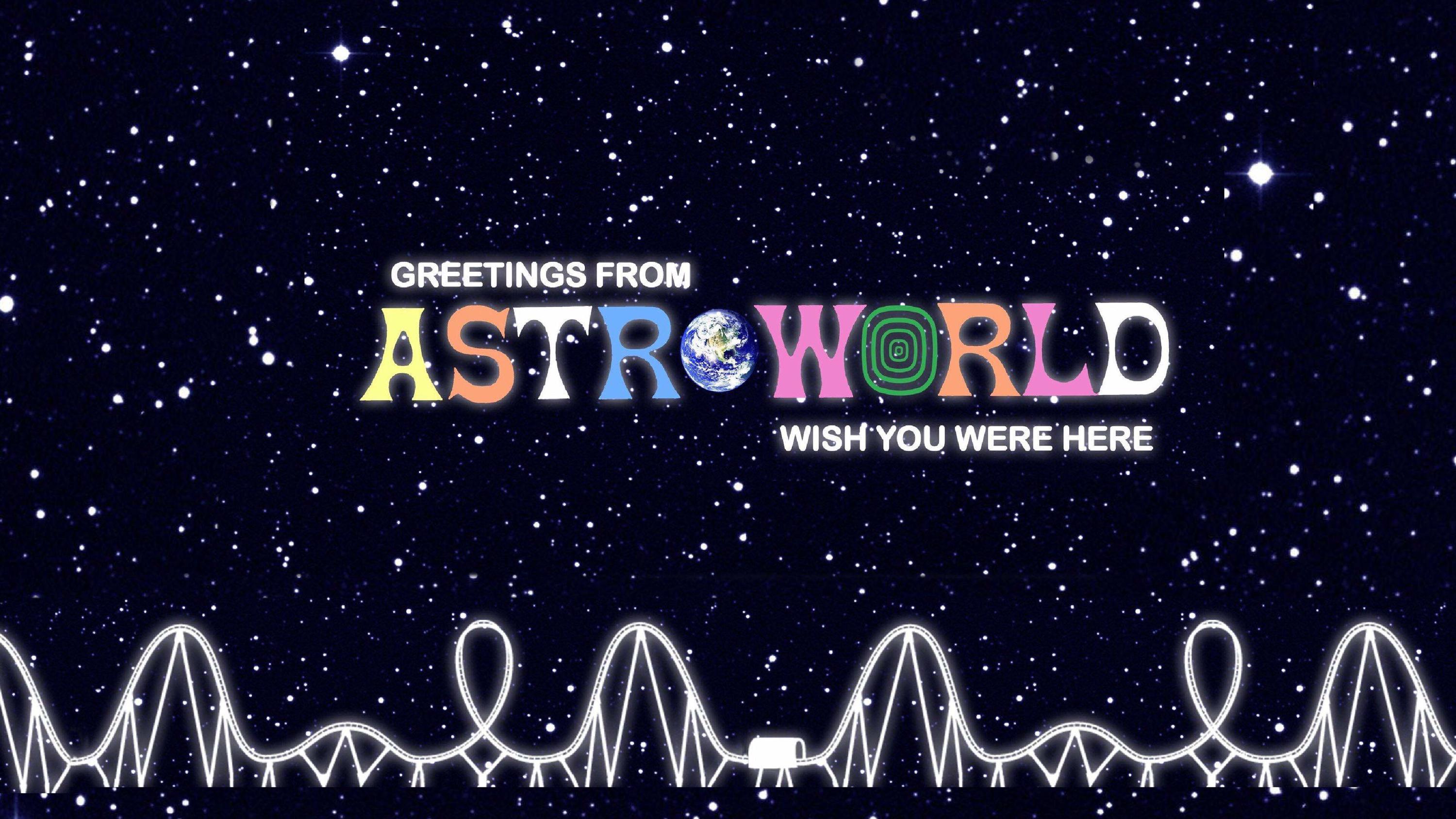 Travis Scott Astroworld Flag Any Size 3x5ft Four Grommets Banner ...