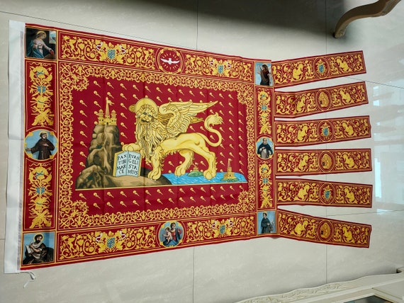 Flag Venice Italy Venice, Flag Of The City And Municipality, Veneto,