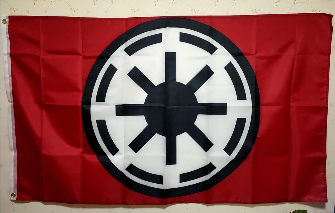 The Galactic Roundel Emblem Republic Insignia Unity Flag 3x5ft - Etsy