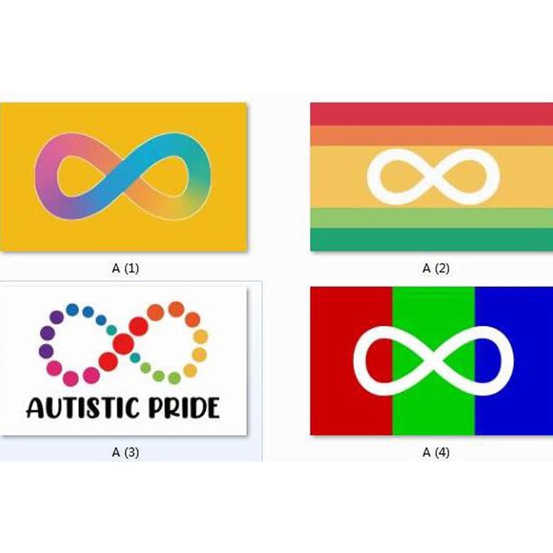 Autistic Pride Flag Autism Wall Hanging Decoration Tapestry Banner ...