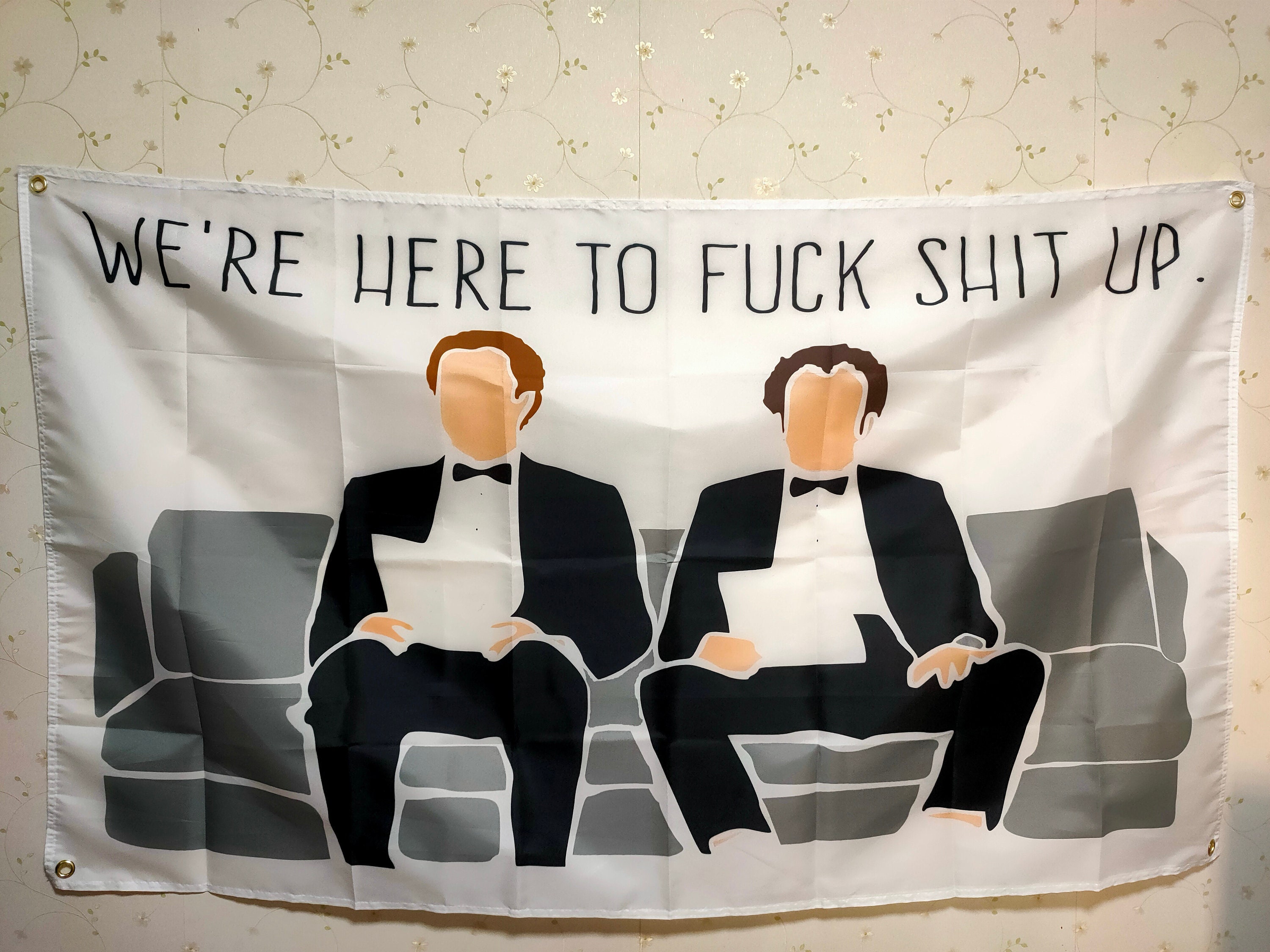 Step Brothers the Interview Flag Step Bros Flag Custom Any - Etsy Canada