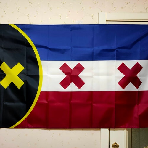 L'manberg Flag Pin Dream SMP Button - Etsy