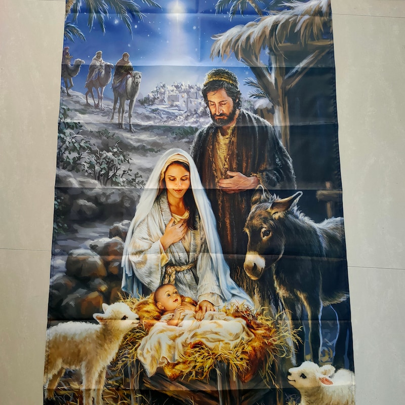 Nativity Banner - Etsy