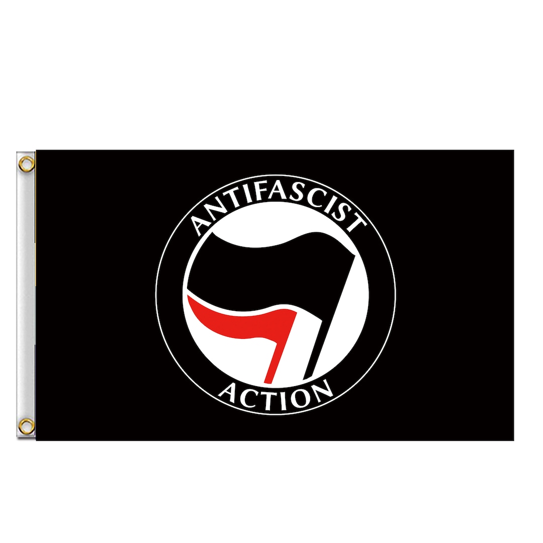 Antifascist Action Flag: Indoor/outdoor Banner, Any Size - Etsy