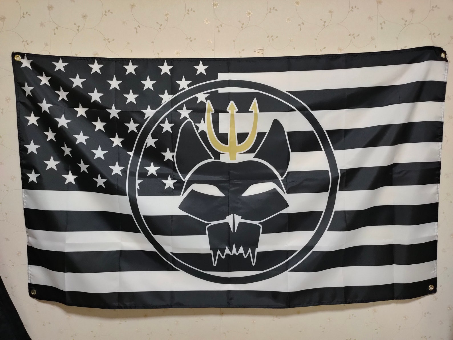 Bravo Team Seal Team Navy Black and White American Flag - Etsy Finland