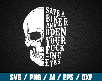 Save a Biker Svg | Etsy