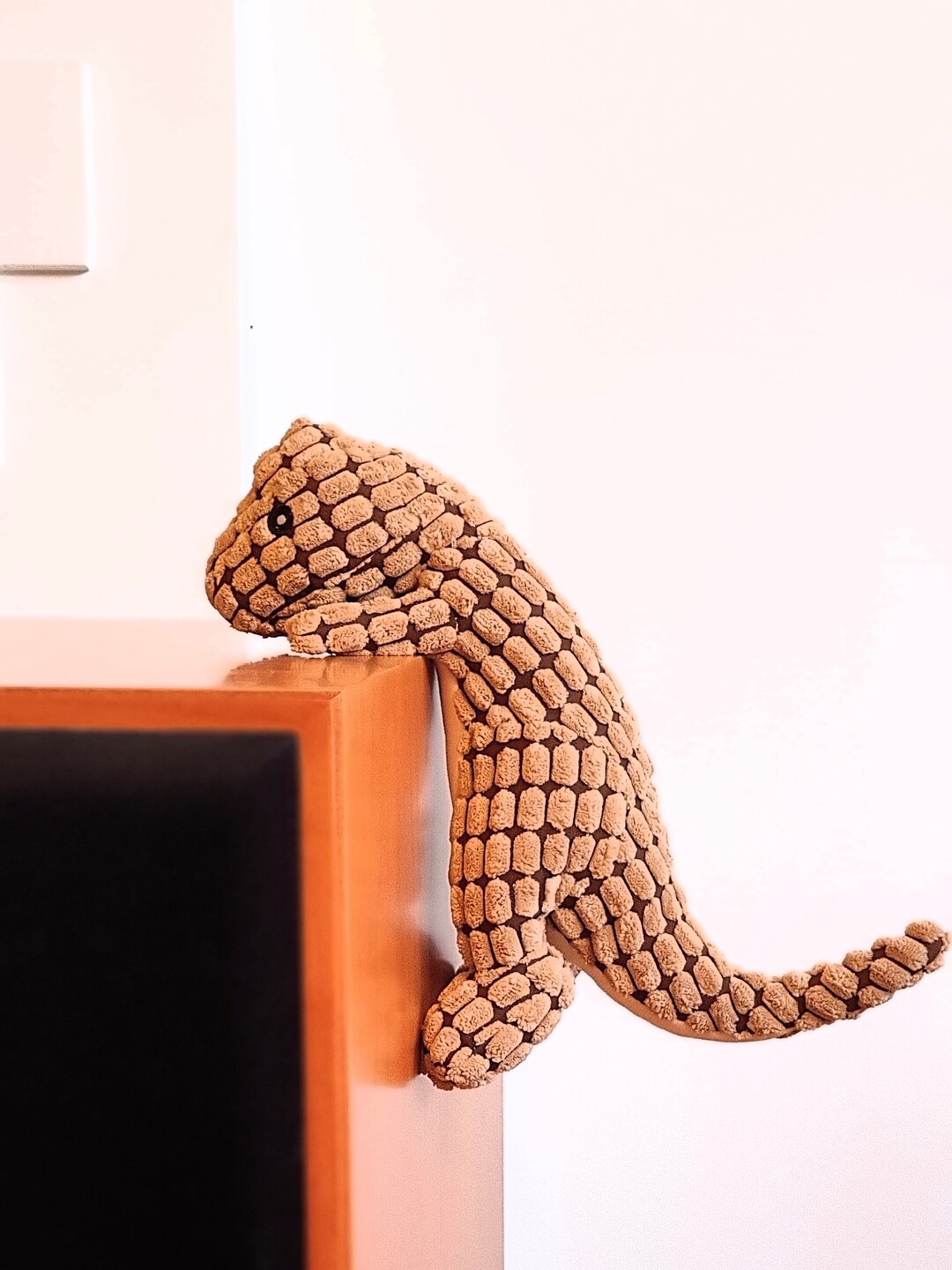Dinosaur Squeaky Dog Toy || Stuffed Toys With Squeaker, Chew Bite ...