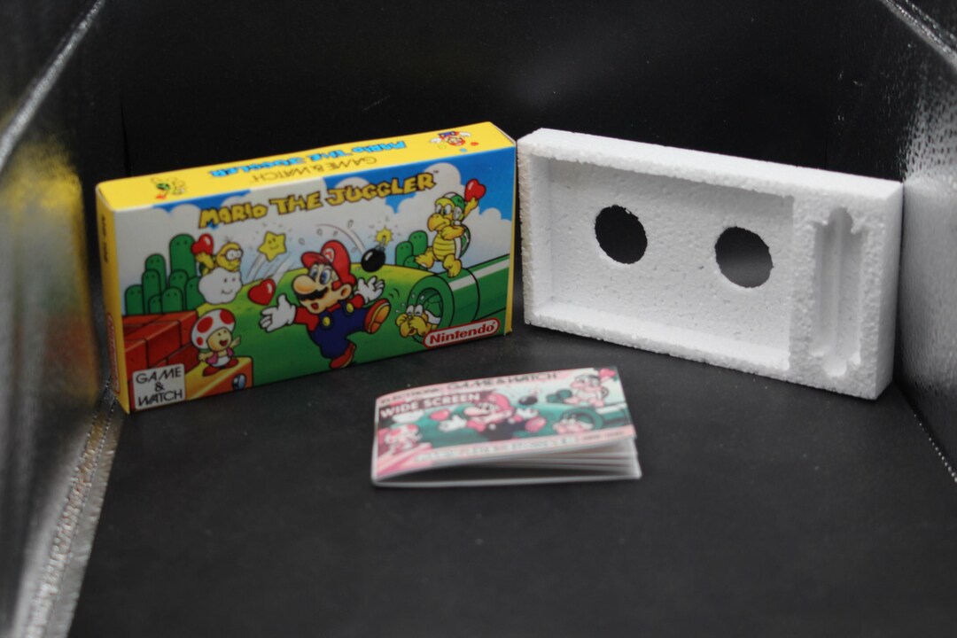 Mario the Jugler - Wide Screen Version (game and Watch) - Etsy