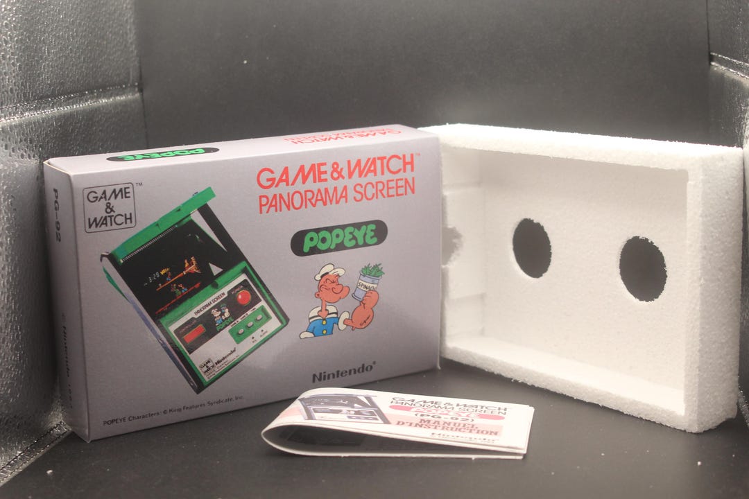 Popeye Panorama Screen game and Watch - Etsy