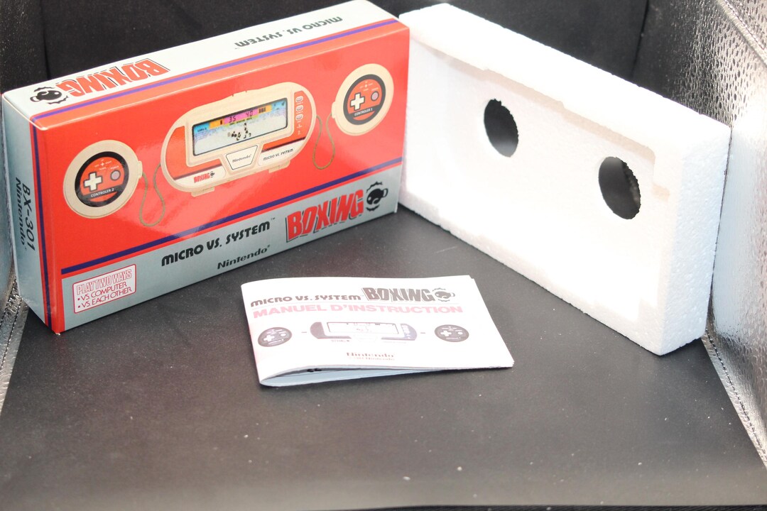 Boxing - Micro Vs System (game and Watch)- Vintage- Collector - Etsy