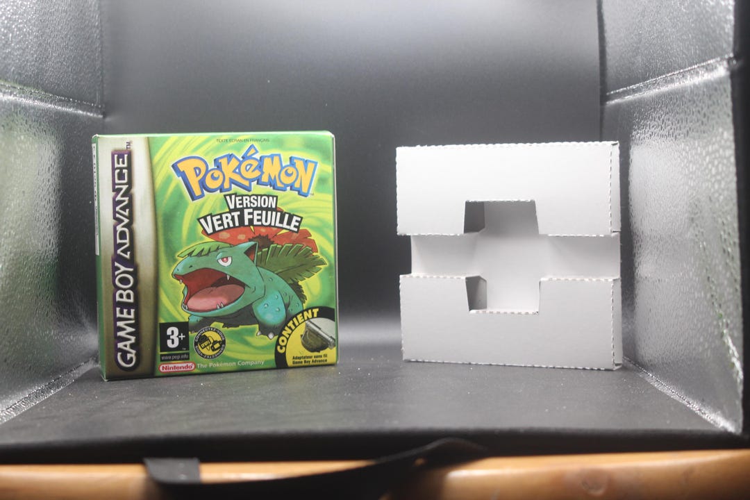 Pokemon Leafgreen Version Box - Game Boy Nintendo (choose Language) - Etsy