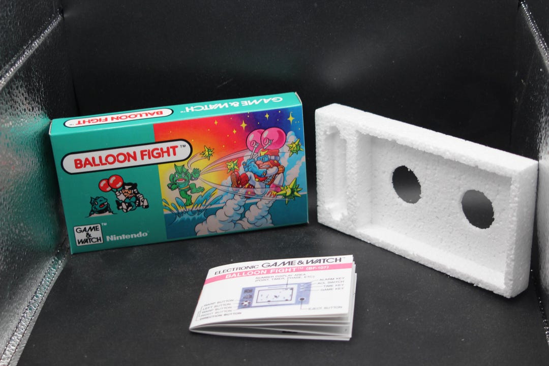 Ballon Fight - Wide Screen Version (game and Watch) - Etsy