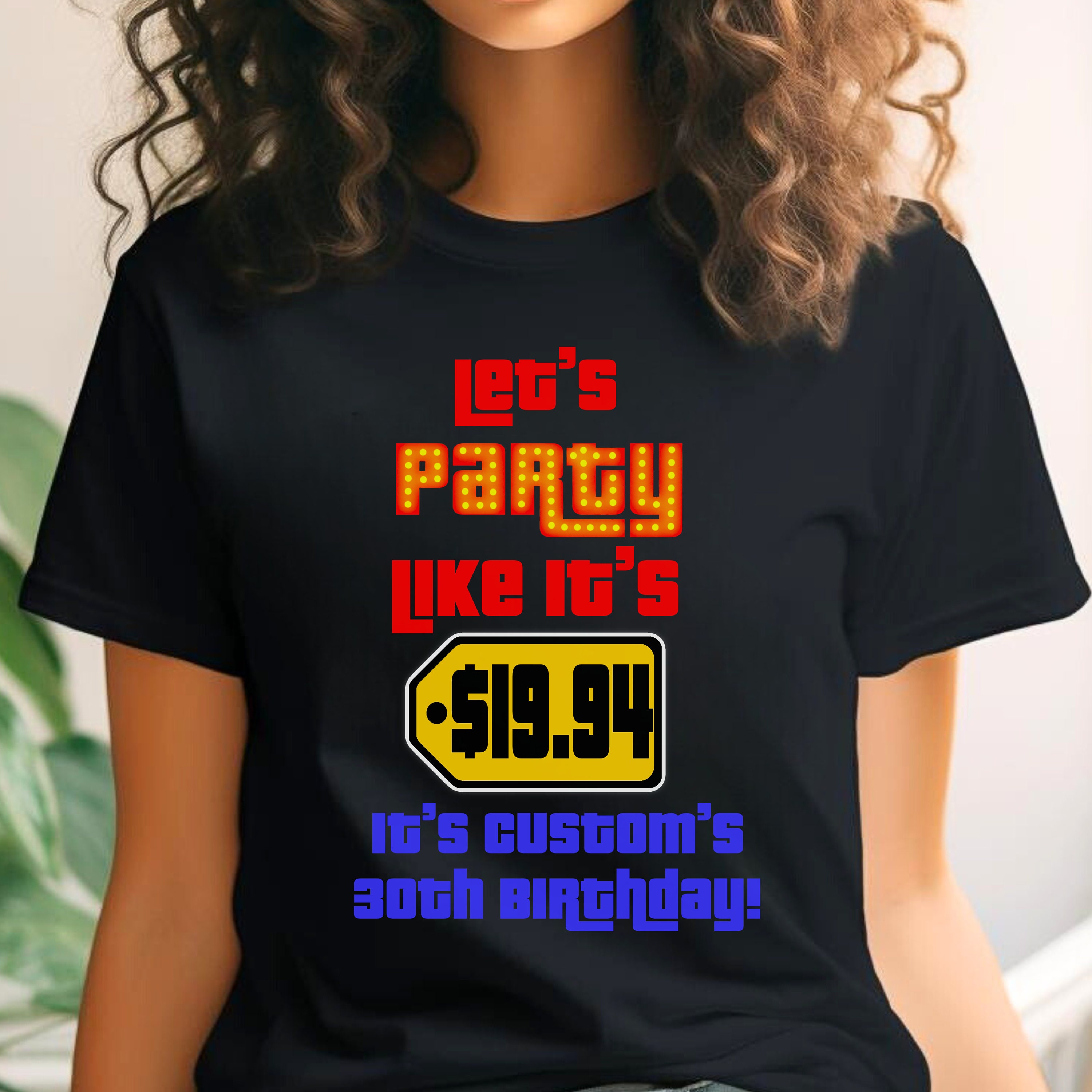 Custom Price is Right Shirt for Birthday, Personalized Pick Me Game ...