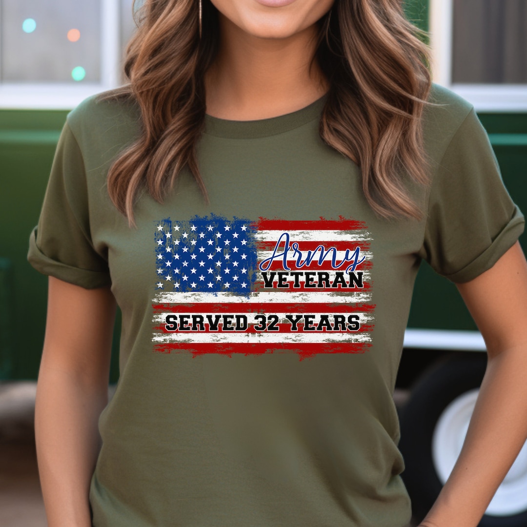 Custom Veteran Retirement Gift, Military Retirement Shirt, Personalized ...
