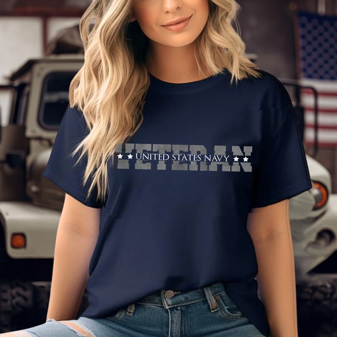Navy Veteran Retirement Gift, Military Retirement Shirt, Retired ...
