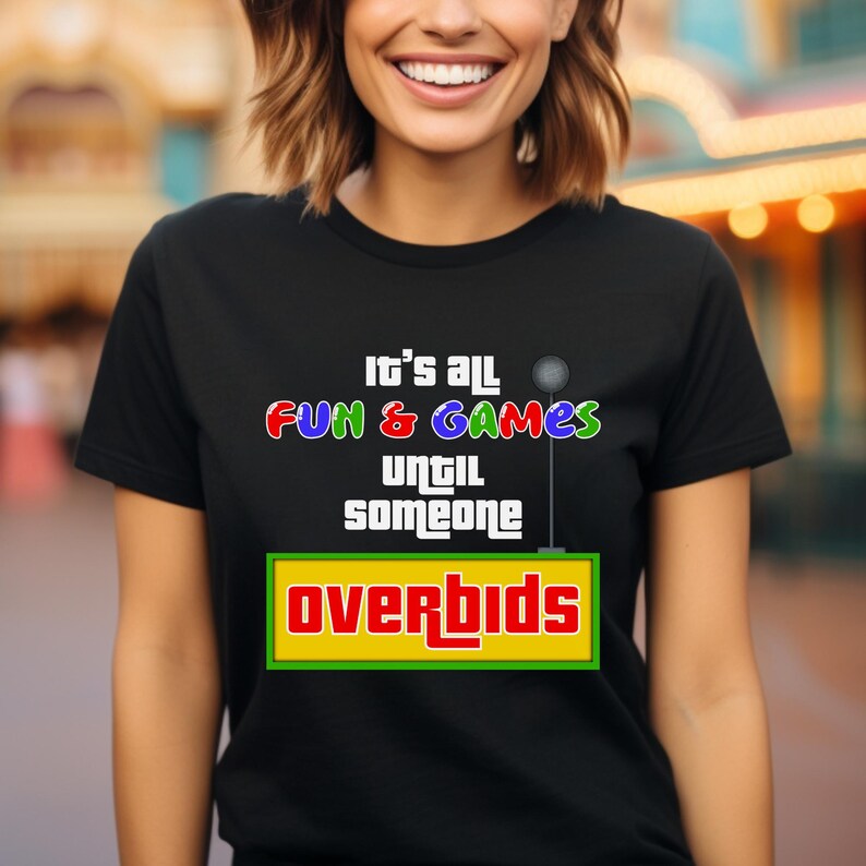 Price is Right Shirt for Overbid, Super Fan Retro TV Game Show Shirt ...