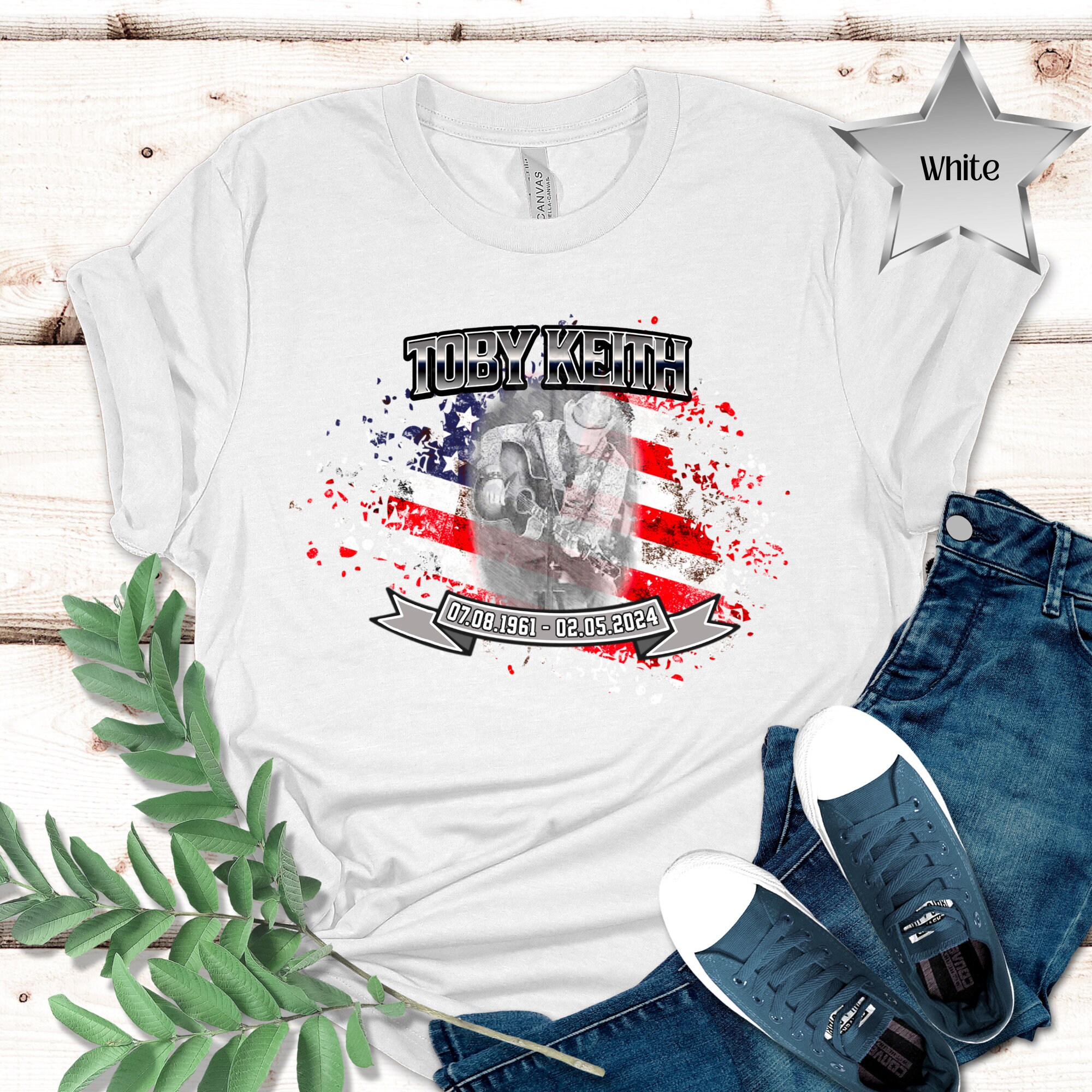 Toby Keith Tribute Shirt American Soldier Memorial Tee Country Music