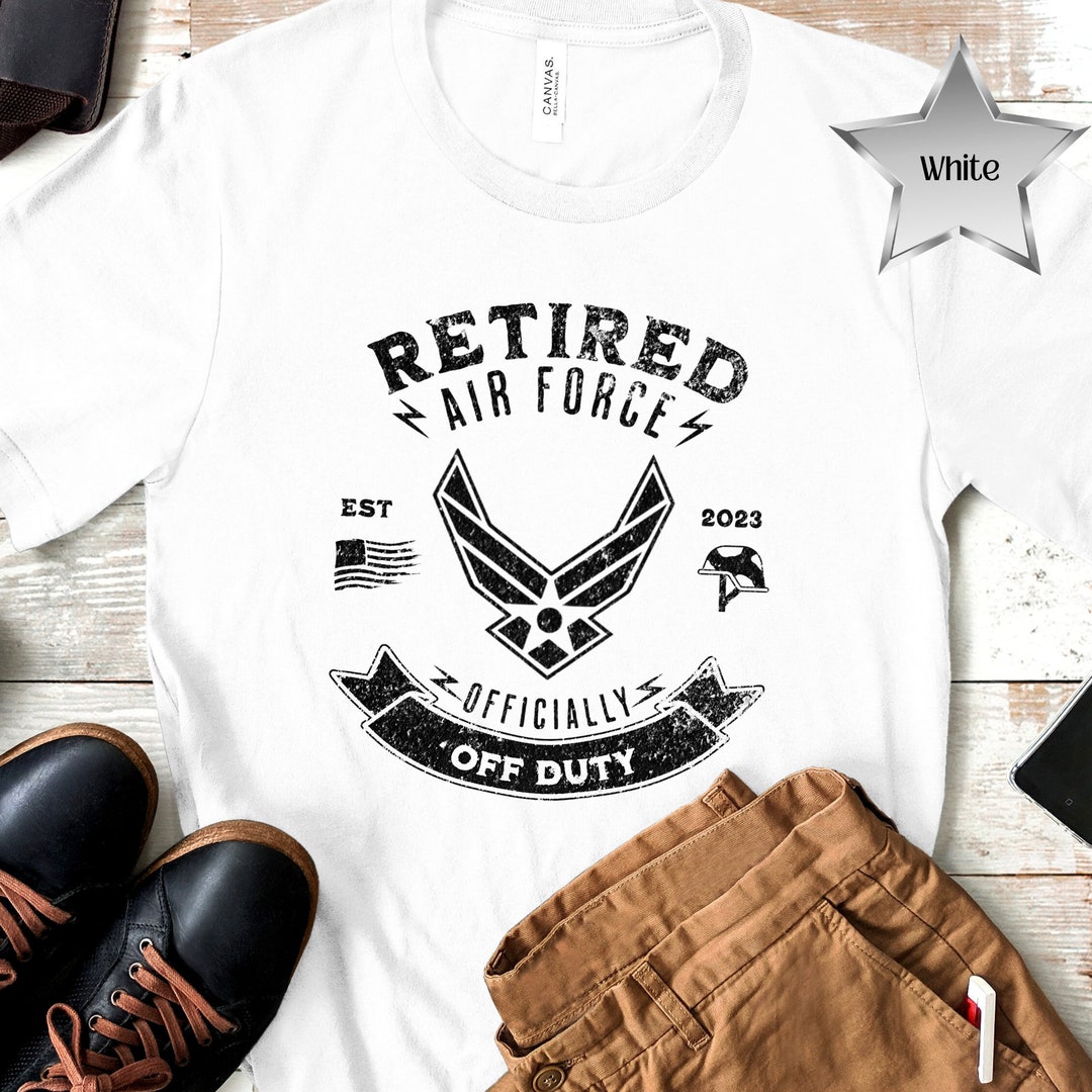 United States Air Force Retirement Gift, Military Retirement Shirt ...